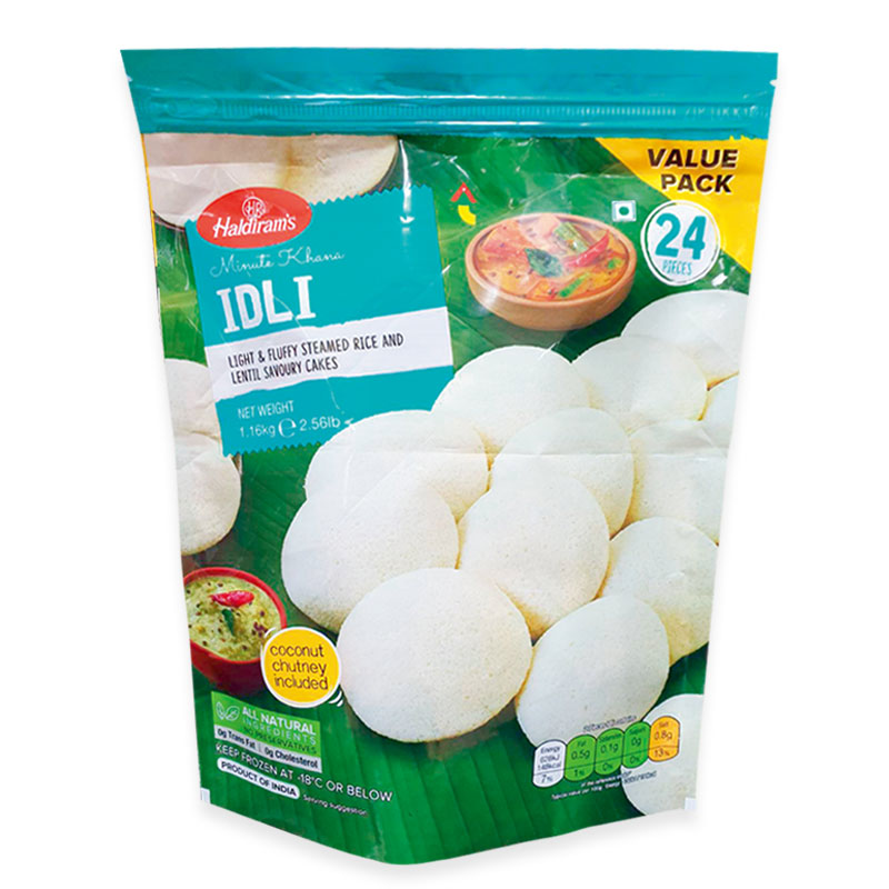 Haldiram’s Idli With Chutney, 24 Pieces, 1.16kg, (Frozen) – Al Huda ...