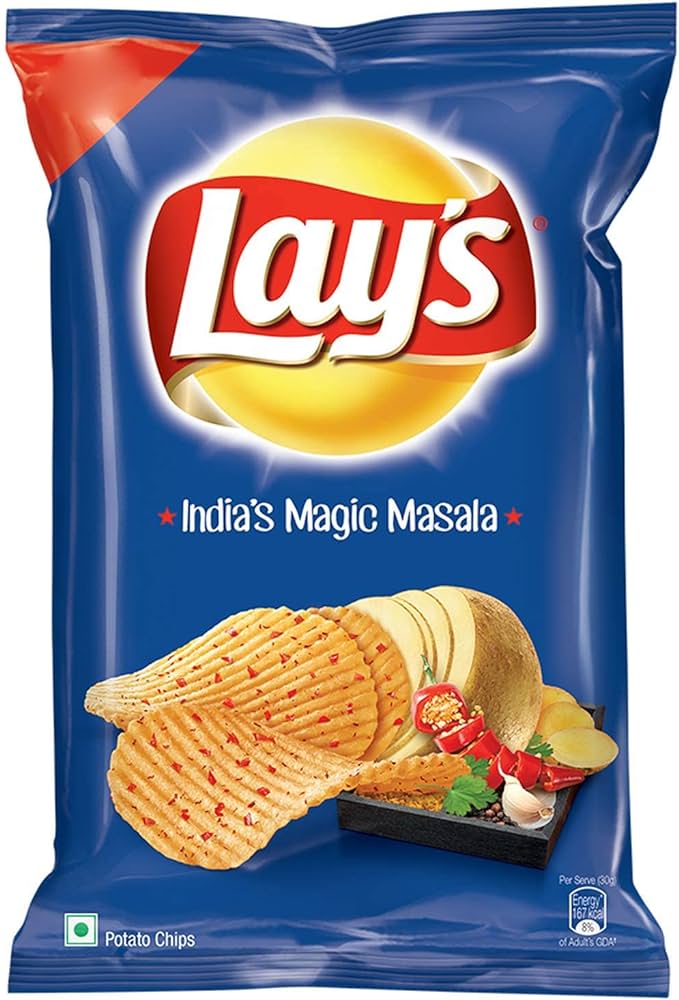 Lay’s Magic Masala Potato Chips, 52 g – Al Huda Grocery & Halal Meat